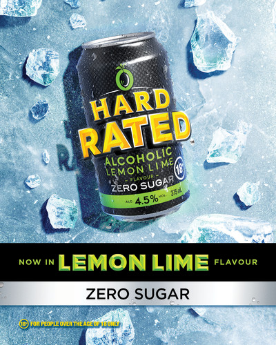 HARD RATED LEMON LIME ZERO SUGAR | Bottle-O Bros