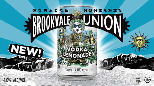 BROOKVALE UNION VODKA LEMONADE | Bottle-O Bros