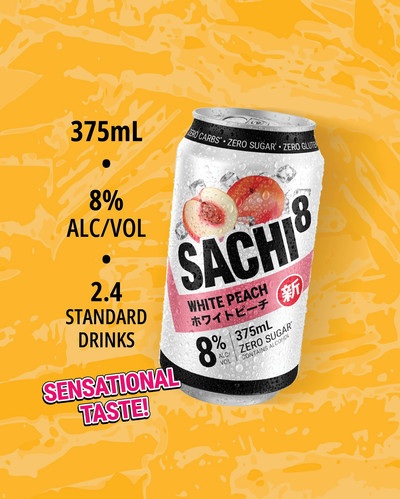 SACHI8 WHITE PEACH | Bottle-O Bros