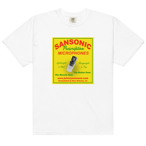 SANSONIC Prescription Mic T-Shirt | johnnysansone