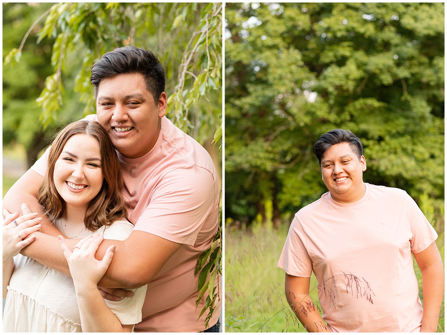 SAM & ANDREW | A LAKESIDE ENGAGEMENT SESSION