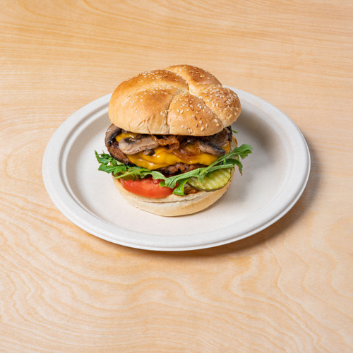 Vegan Char Burger | Green Tomato Grill