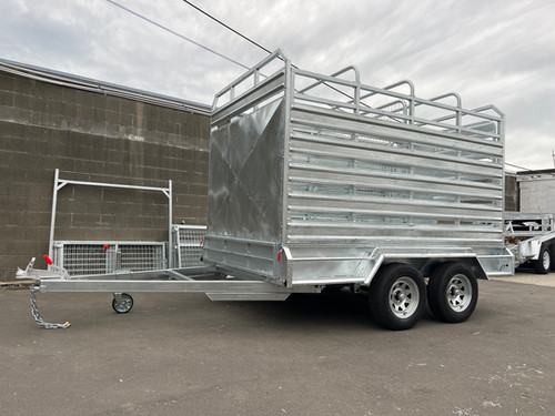 10×6 STOCK CRATE CATTLE / LIVESTOCK TRAILER | M J Trailers