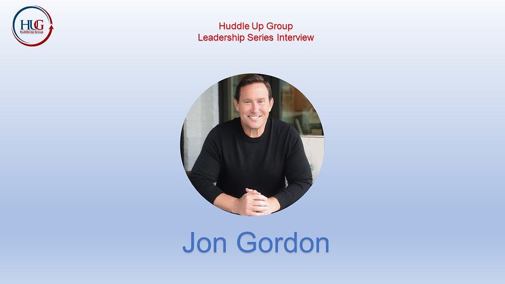 Leadership Series: Jon Gordon