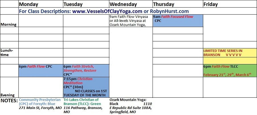 Robyn Hurst Vessels of Clay Yoga Paddleboarding Southwest MO