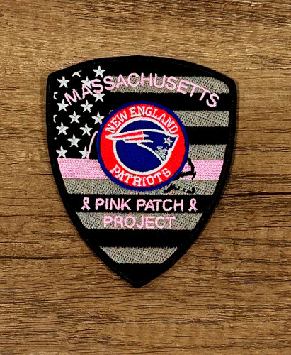 Massachusetts Pink Patch Project Patch - New England Patriots | Mass ...