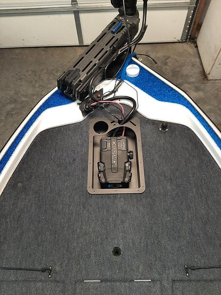 Trolling Motor Tray Install | Baldwin Iron Works