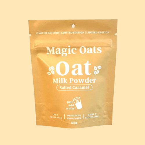 SALTED CARAMEL OAT MILK POWDER (126g) | Magic Oats