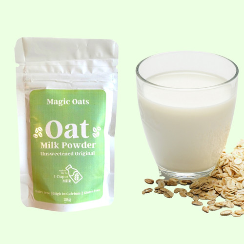 (2) UNSWEETENED ORIGINAL OAT MILK POWDER MINI'S + SHIPS FREE | Magic Oats