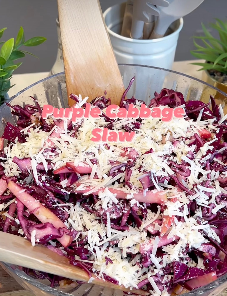 Purple Cabbage Slaw