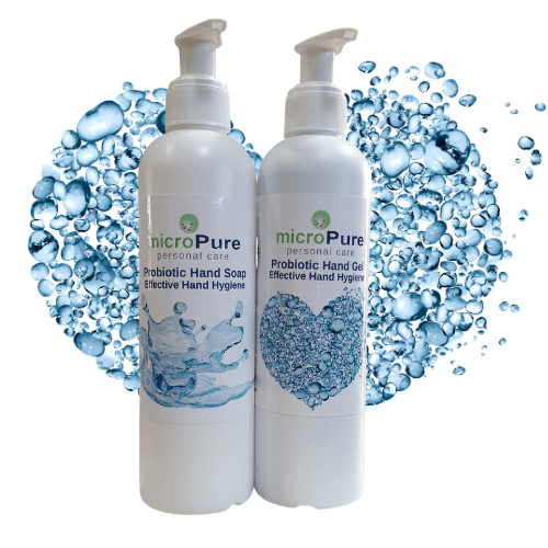 Probiotic Hand Soap and Hand Gel Combo Pack | microPro SA