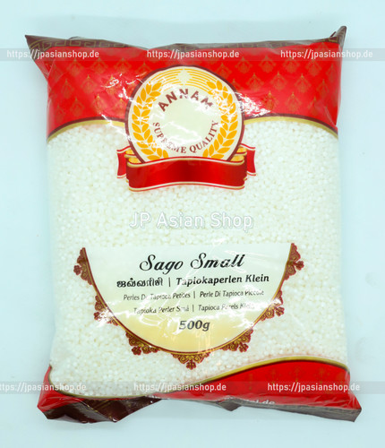 சவ்வரிசி 500g | Sago Small 500g | JP Asian Shop
