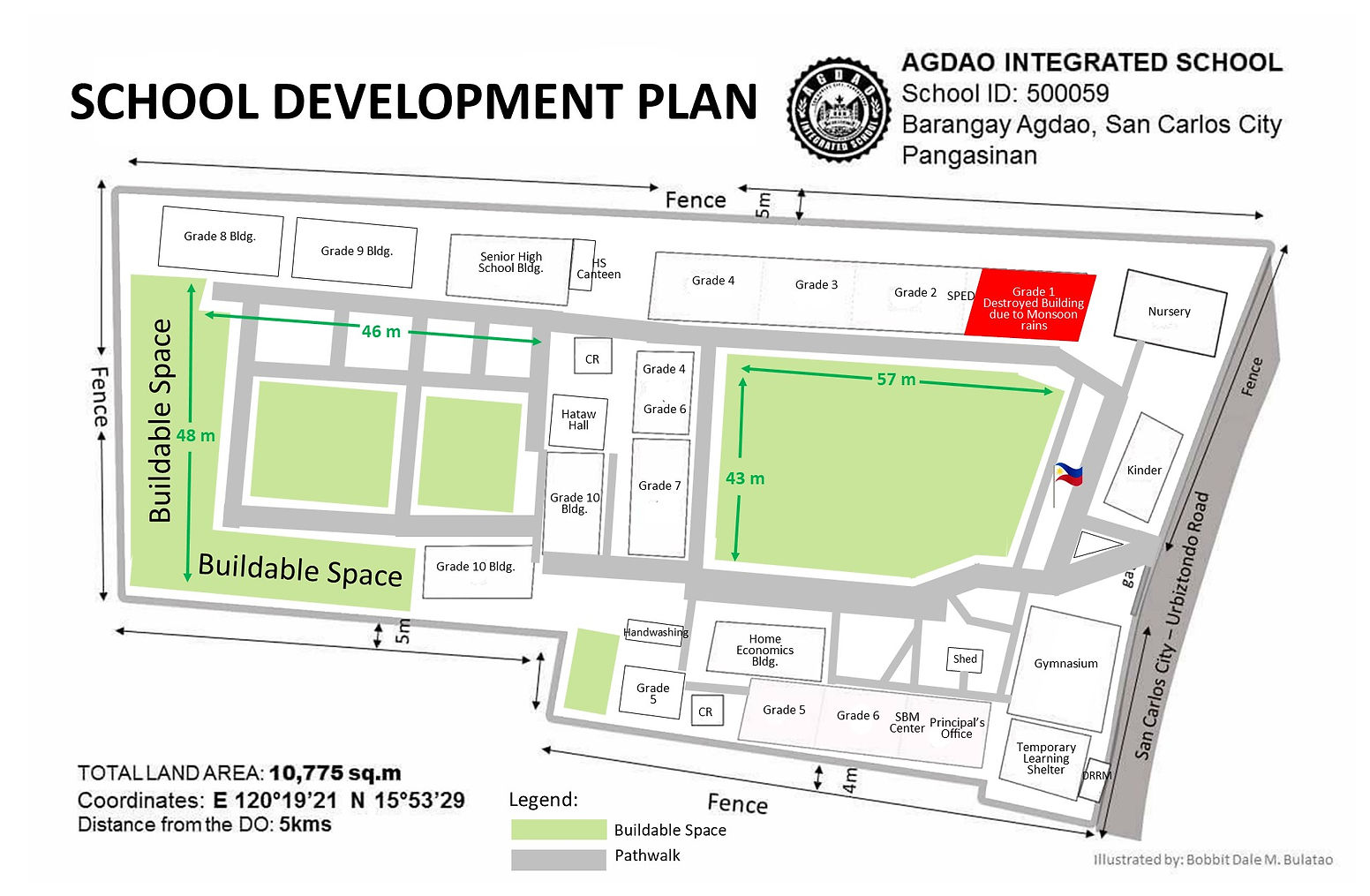 School Vicinity Map | Agdao Integrated Sch