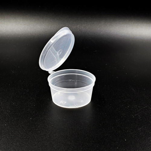 100ml Hinged Sauce Cup | Equosafe