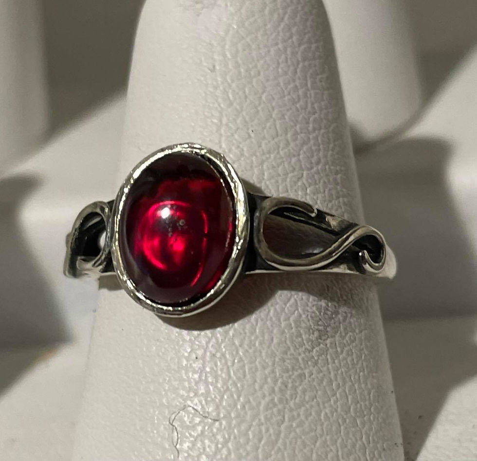Blood Rings (Solitaire Stones)- Made from you or a Loved one | My Site