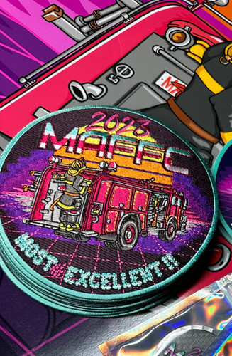MAFFC 2023 conference patch | 1st In Prints
