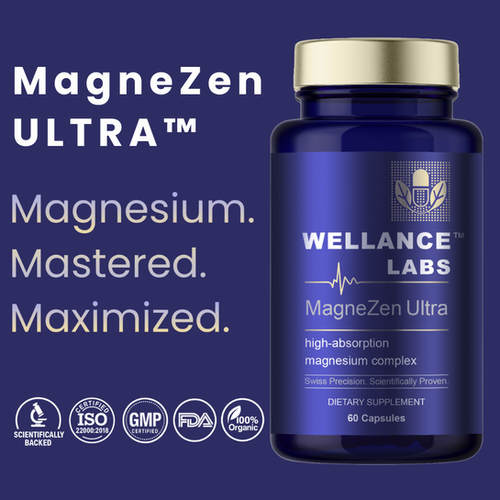 MagneZen Ultra™ Magnesium for Stress & Recovery | Wellance Labs
