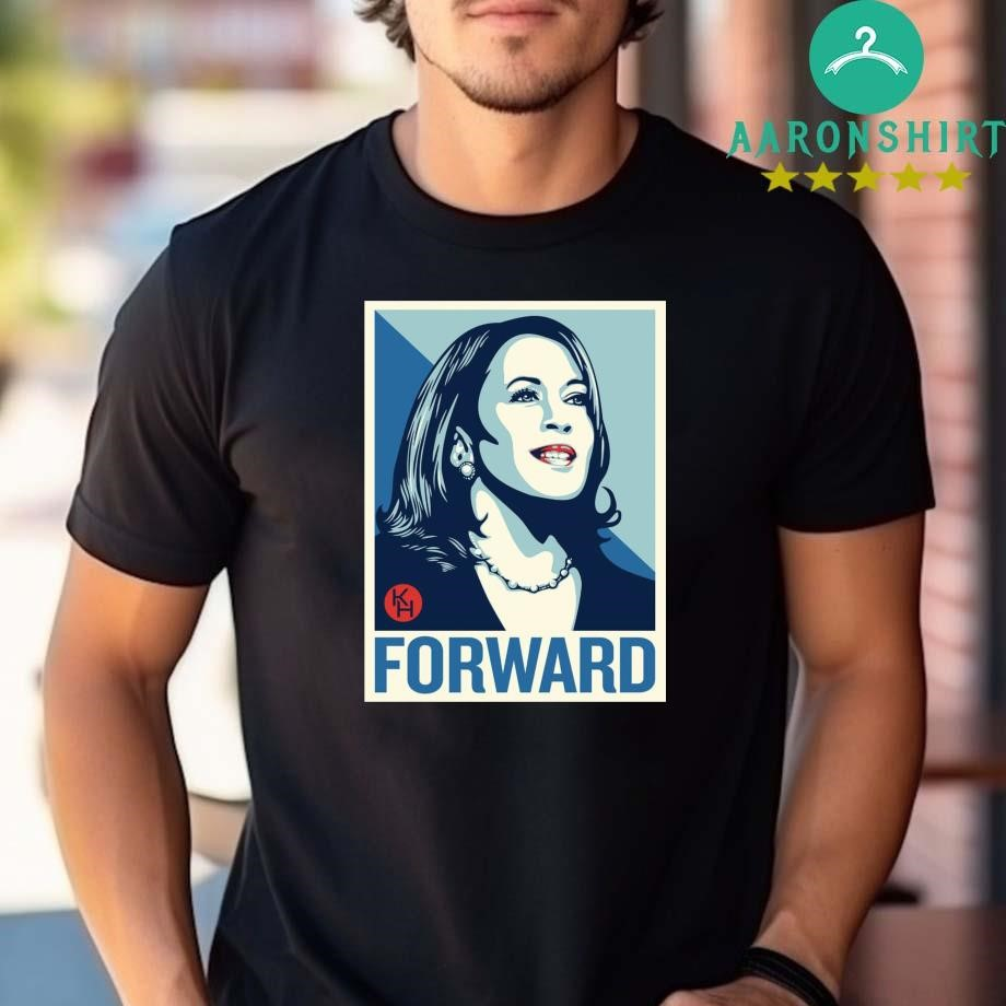 AaronShirt LLC - Kamala Harris Shepard Fairey Forward Poster Shirt