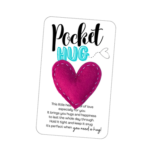 Pocket Hug - Felt Heart | Heartmade Crafts
