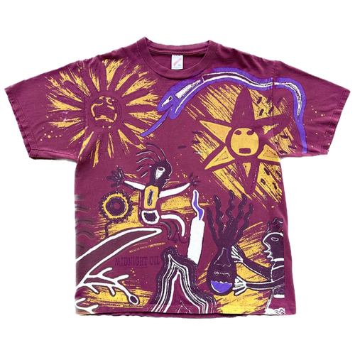 90's Midnight Oil AOP Band Tee | Lifestyle By Vintage