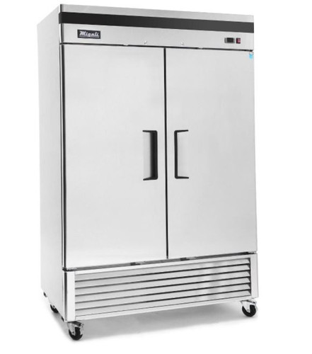 Migali 2 Door Reach-In Refrigerator | Seigfried's Equipment