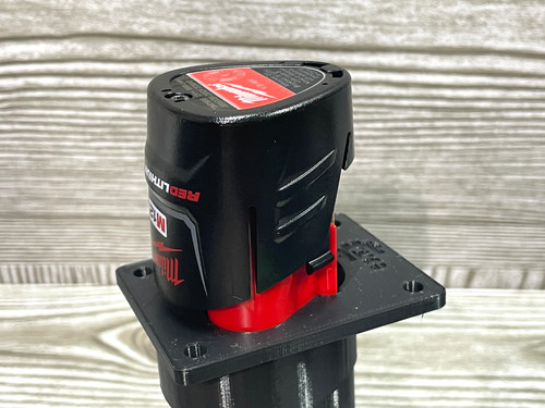 Milwaukee M12 Flush Battery Adapter | TG Creative