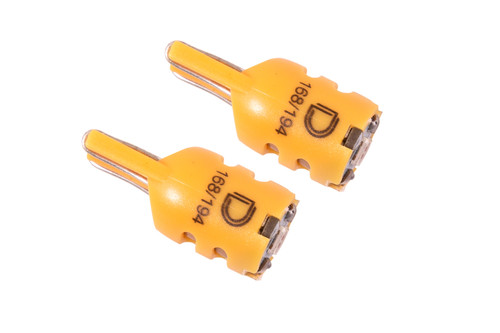 194 LED Bulb HP5 LED Amber Short Pair Diode Dynamics | TG Creative