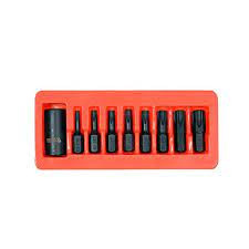YATO 9PCS 1/2IN DR IMPACT TORX BIT & HOLDER SET | The ToolPit