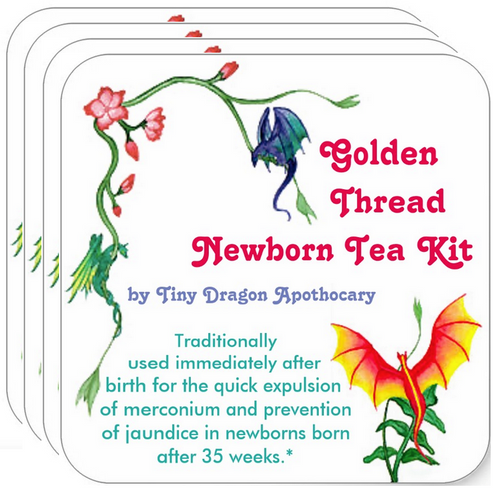 Newborn Golden Thread Tea Kit 50 ct | tiny-dragon