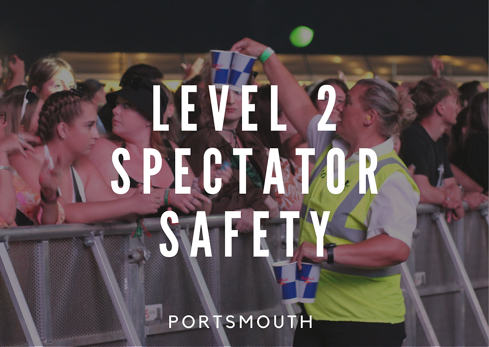 Spectator Safety Level 2 Certificate | Broadside Training