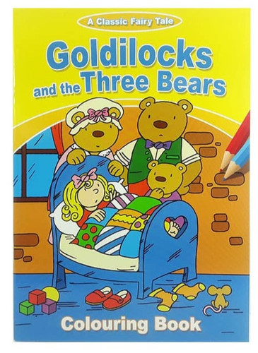 A Classic Fairy Tale Colouring Book, Goldilocks and the Three Bears ...