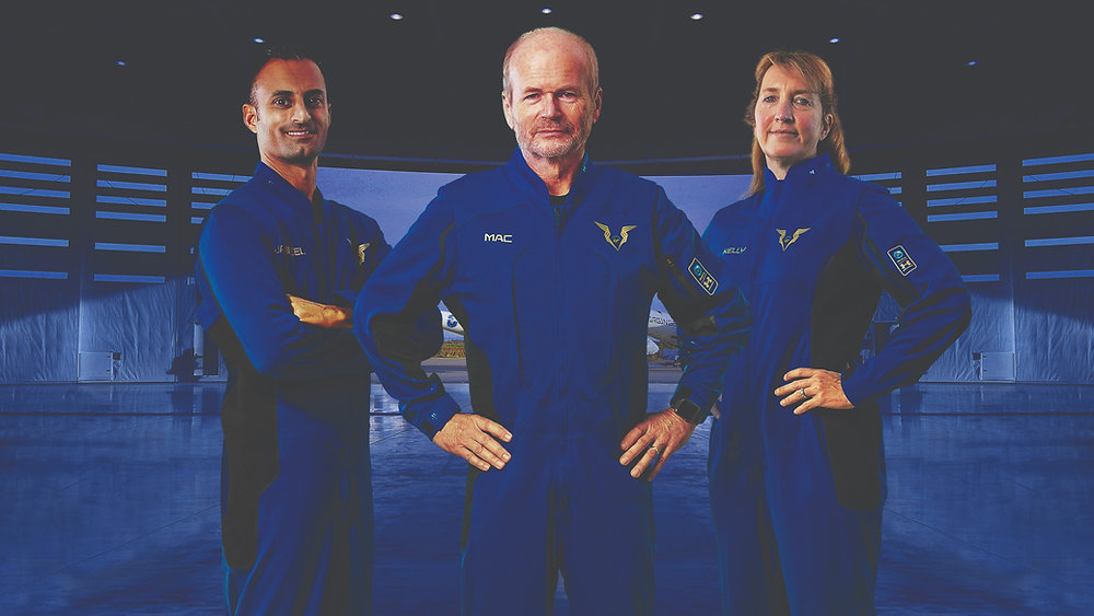 Virgin Galactic and Under Armour unveil spacesuits for world’s first ...