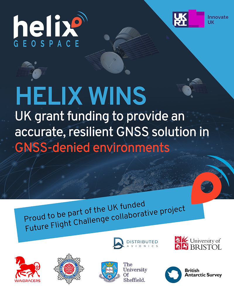 Helix Geospace wins UK grant for accurate GNSS in remote environments ...