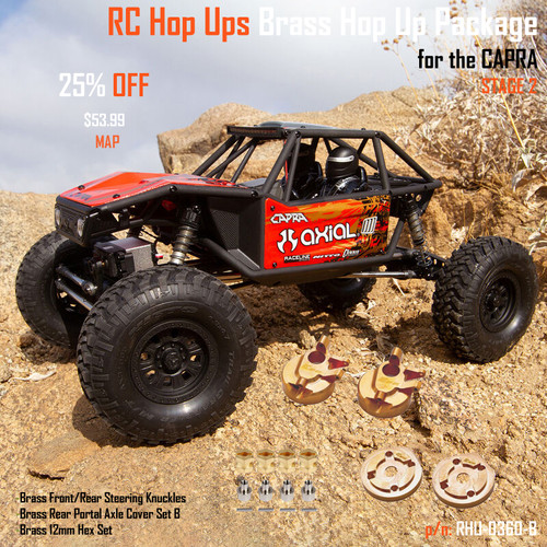 RC Hop Ups Brass Hop Up Package for the Axial Capra (Stage 2) | RC Hop Ups