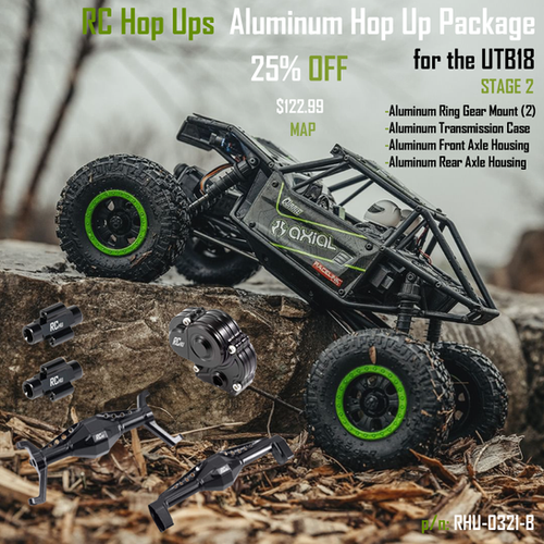 RC Hop Ups Aluminum Hop Up Package for the Axial UTB18 (Stage 2) | RC ...