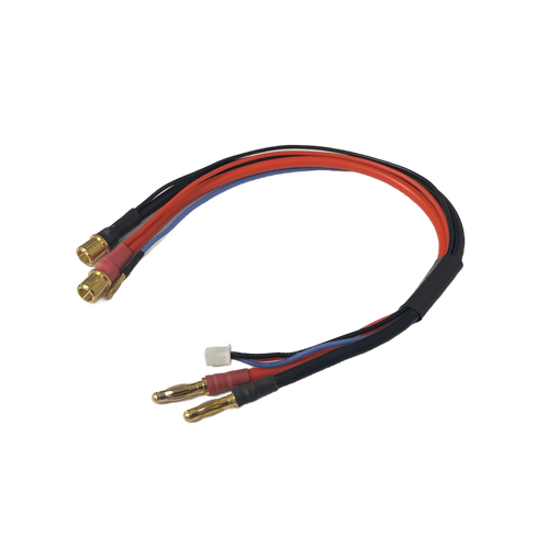 SpeedTek RC 2S Charge/Balance Adapter (4mm to 8mm Bullet Connectors ...