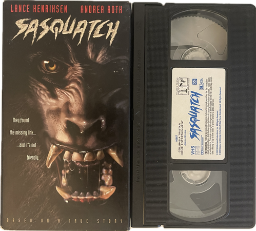 Sasquatch [USED][VHS] | Heavy Heads Records | https://static.wixstatic.com/media/3d1388 ...