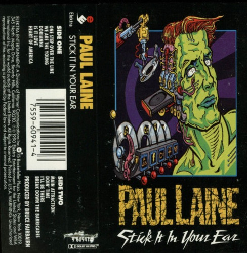 Paul Laine - Stick it in Your Ear [NEW][CASSETTE] | Heavy Heads Records ...