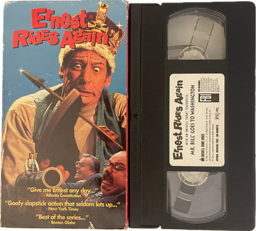 Ernest Rides Again [USED][VHS] | Heavy Heads Records | https://static ...