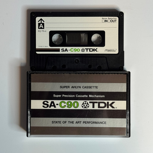 TDK SA-C90 Cassette - Professional High-Bias Blank Audio Tape | Heavy ...