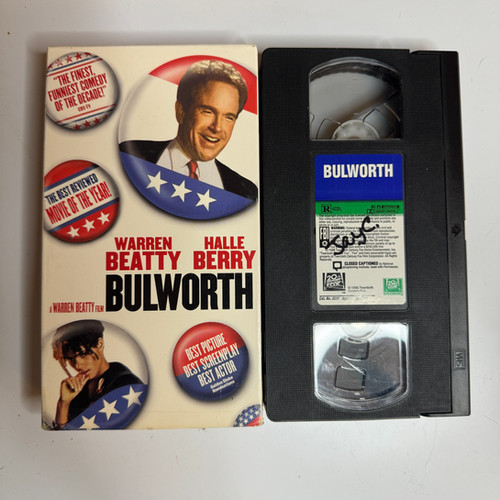 Bulworth [USED][VHS] | Heavy Heads Records | https://static.wixstatic ...