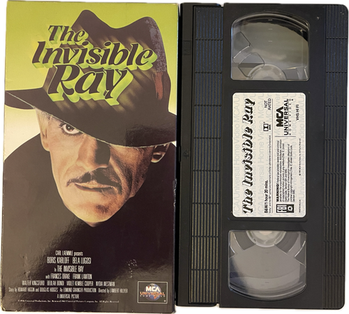 The Invisible Ray [USED][VHS] | Heavy Heads Records | https://static ...
