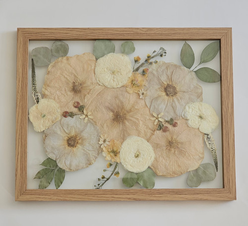 Pressed Frame | Full Bloom Flower