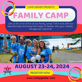 Family Camp | Camp Gesher Ontario