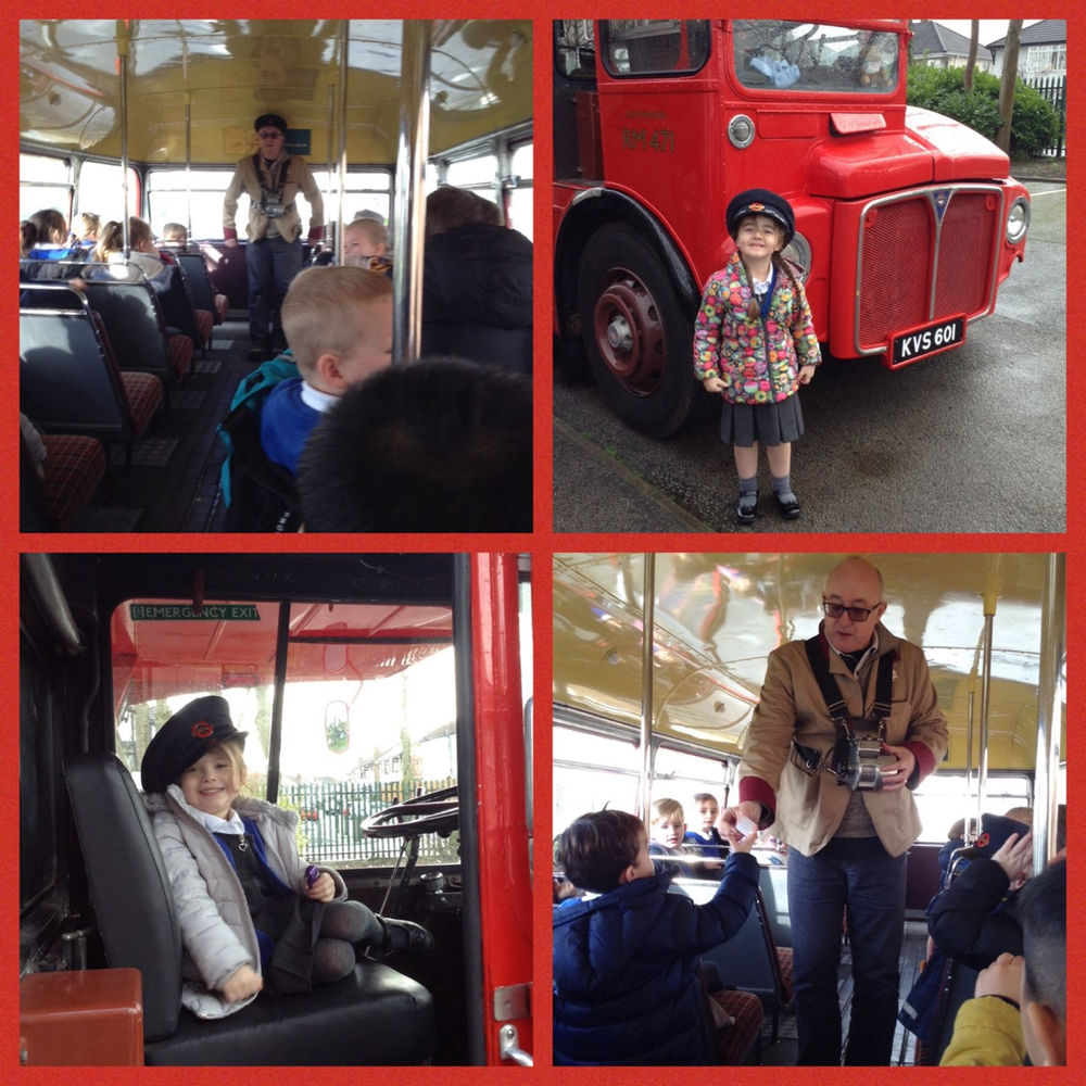 The 'Naughty Bus' visited our school