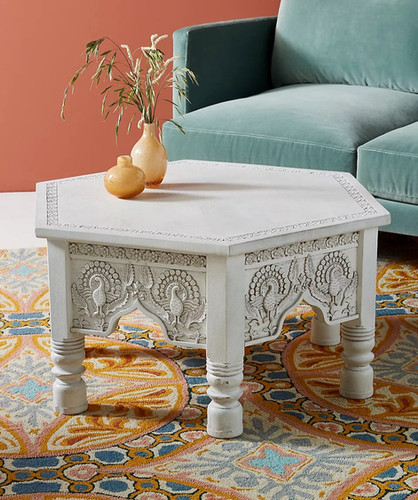 The Mayurah Peacock Coffee Table | Thejodhpore