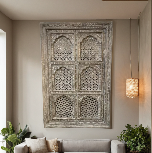 Buy The Swarn Mahal Rustic Jaali Wall Panel | The Jodhpore