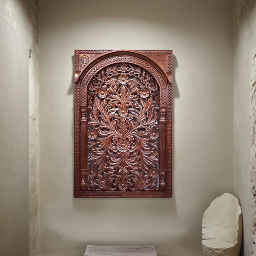 The Shakti Mughal Jaali Wall Panel | Rasa Maison