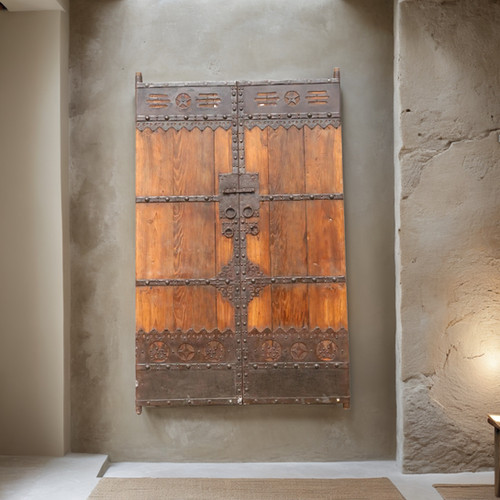 Svarama Wooden Iron Wall Panel | The Jodhpore