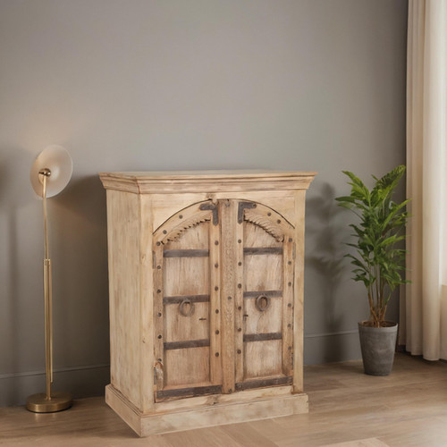 Add Charm With Hammam Rustic Wooden Cabinet | The Jodhpore